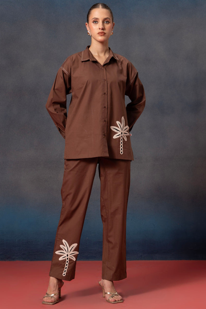 Aangan Edit - Brown Coord Set – Bannoswagger