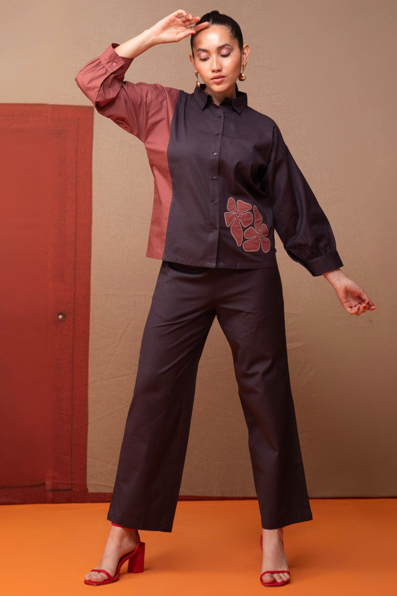 Coral Mist Applique Co-ord set – Bannoswagger